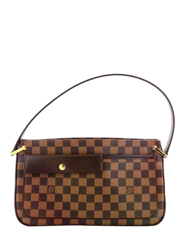 LOUIS VUITTON Aubagne Damier Shoulder Bag - Brown