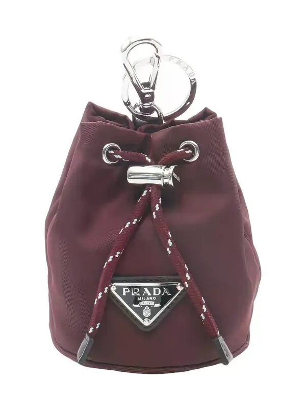 Prada 2020s Speed Lock Bag Charm - Red