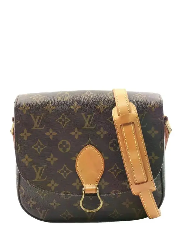 LOUIS VUITTON 1990 Sun Crew Monogram Shoulder Bag - Brown