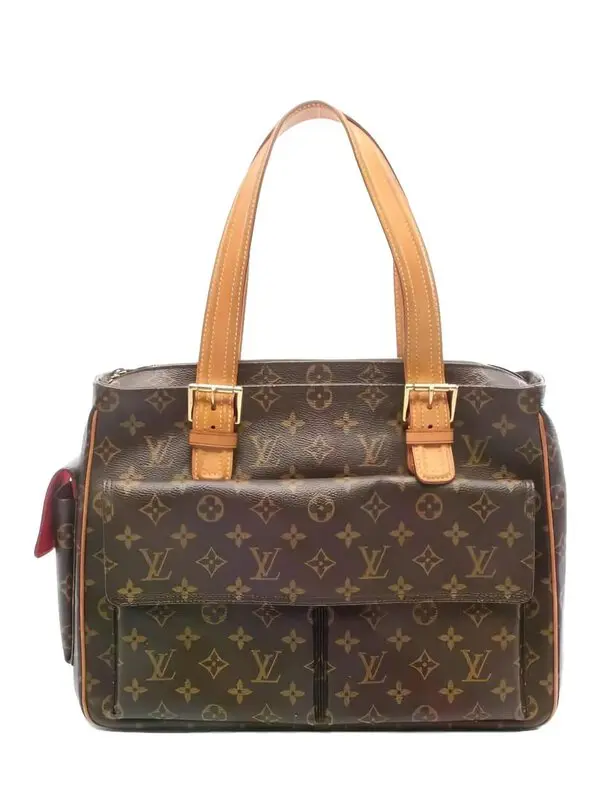 LOUIS VUITTON 2004 Multipli-cité Monogram Handbag - Brown