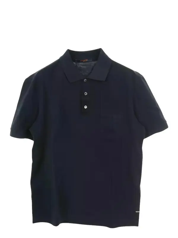 LOUIS VUITTON 2020s Damier Short-sleeves Polo Shirt - Blue