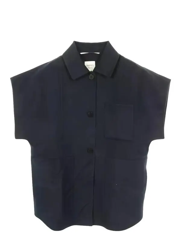 Hermès 2020s Clou De Selle Shirt - Blue