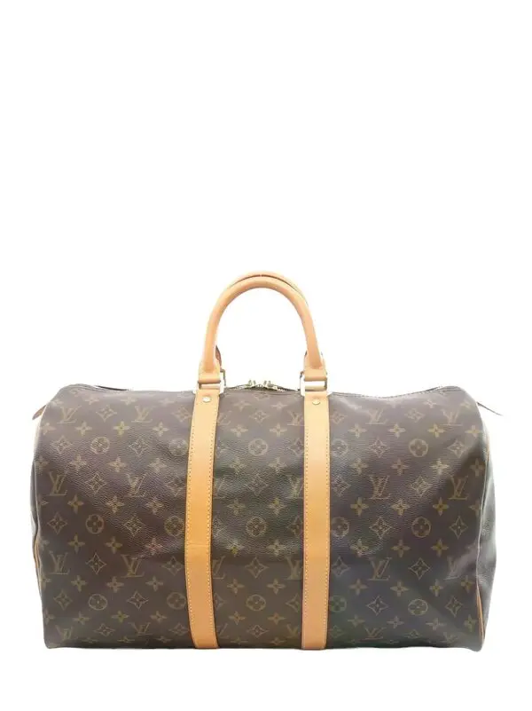LOUIS VUITTON Keepall 45 Monogram Holdall - Brown