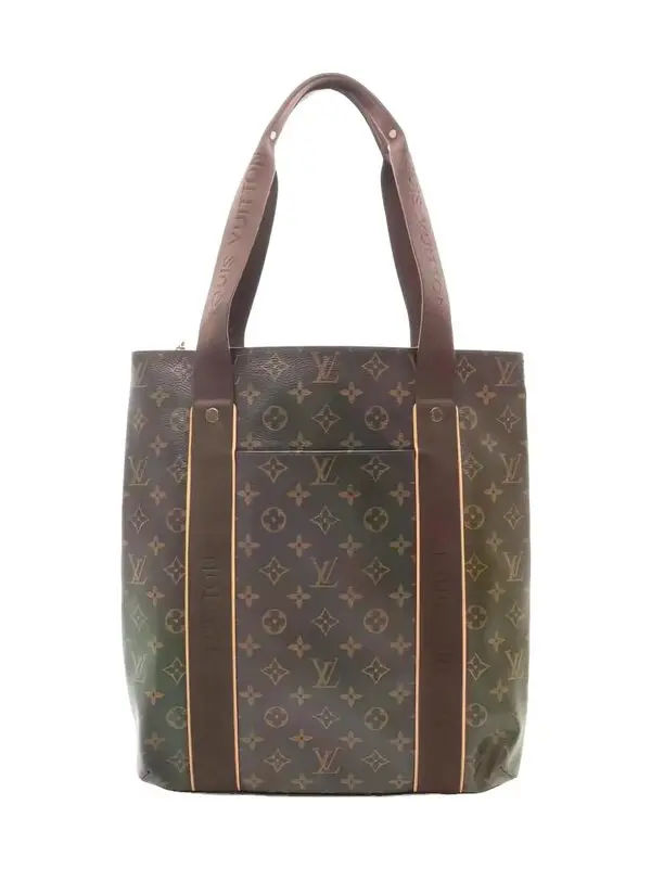 LOUIS VUITTON 2008 Cabas Bobur Monogram Shoulder Bag - Brown