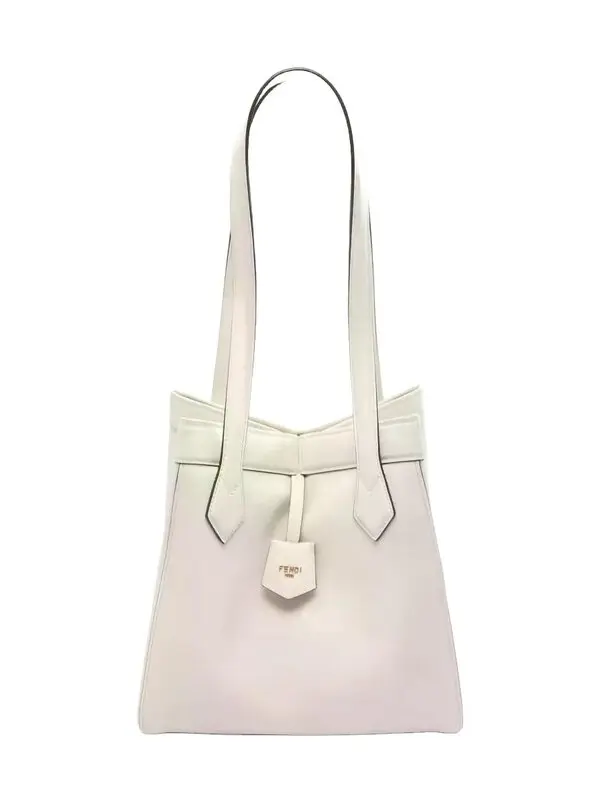 Fendi 2010s Medium Origami Shoulder Bag - Neutrals