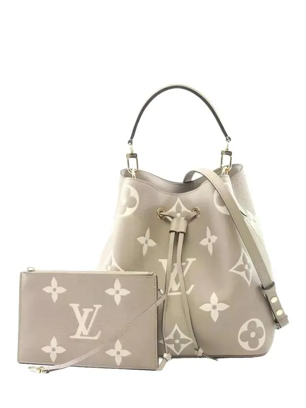LOUIS VUITTON 2021 Mm Néonoé Monogram Bucket Bag - Neutrals