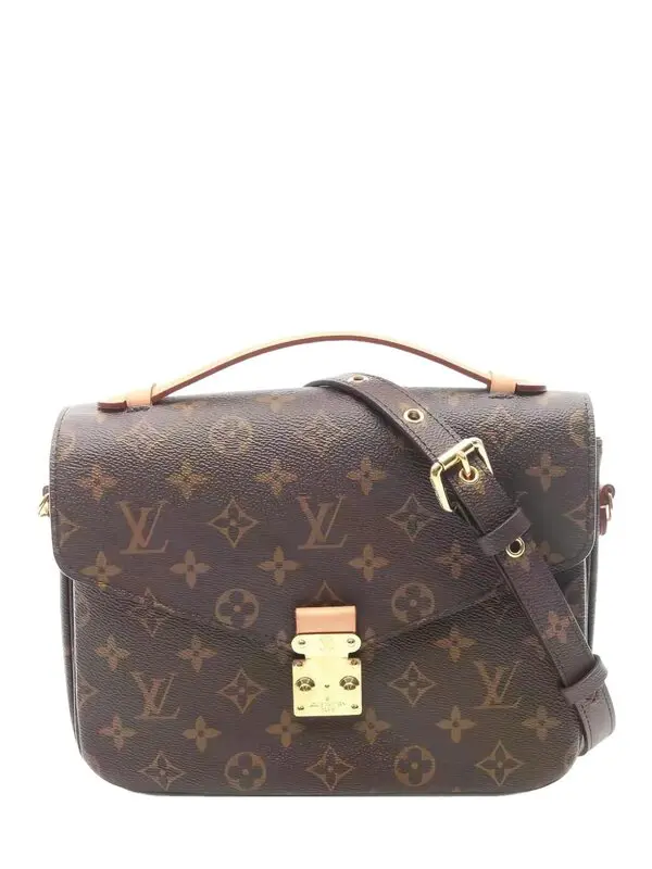 LOUIS VUITTON 2020 Mm Metis Monogram Tote - Brown