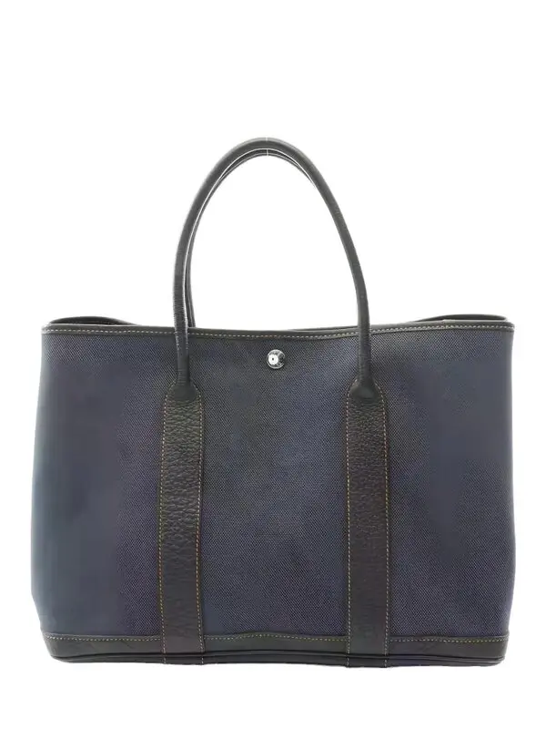 Hermès 2012 Garden Party Pm Tote Bag - Blue