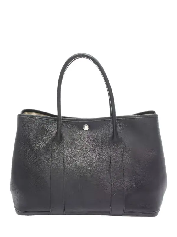 Hermès 2007 Pm Garden Party Leather Handbag - Black