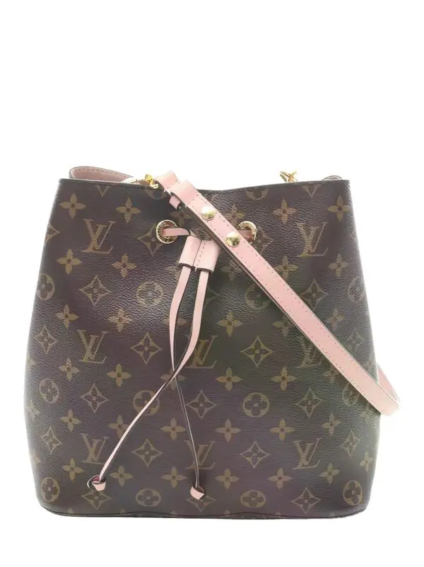 LOUIS VUITTON 2020 Mm Néonoé Monogram Shoulder Bag - Brown