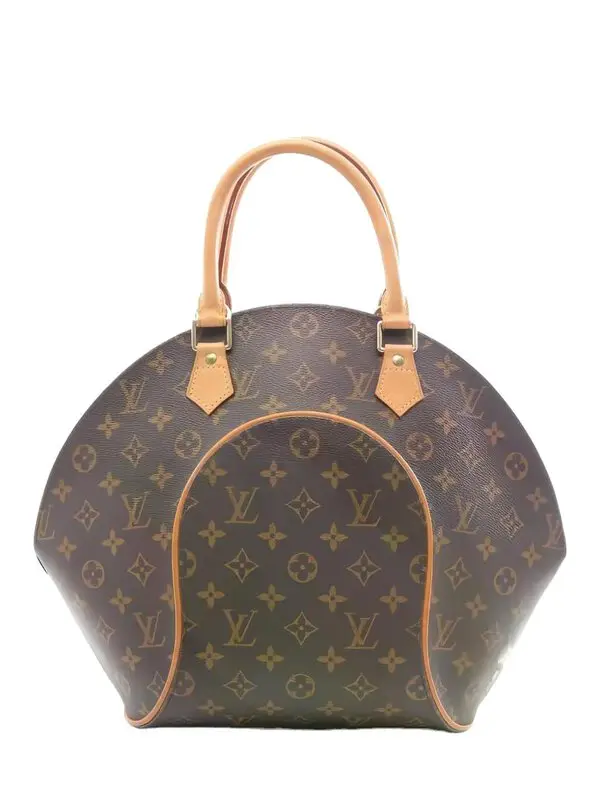 LOUIS VUITTON 1998 Monogram Ellipse Tote Bag - Brown