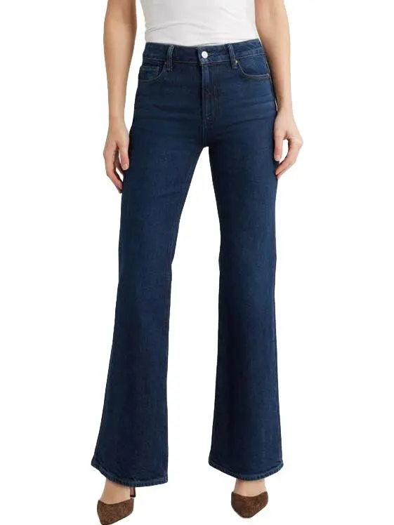Paige Sofia Stretch Flare Jeans - Visage