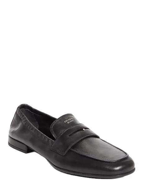 Prada Penny Loafer - Black