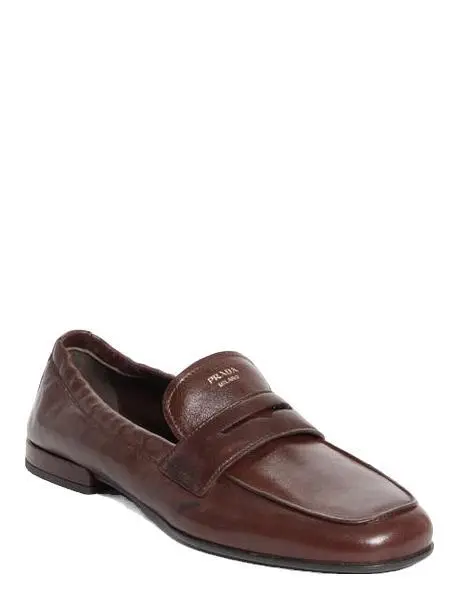 Prada Penny Loafer - Brown