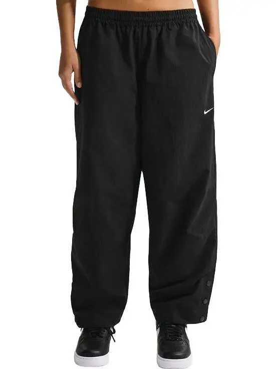Nike Sportswear Relaxed High Waist Woven Pants - Black/sail