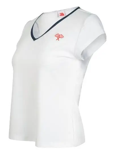LOVE ALL TENNIS Kate Classic Top - Navy