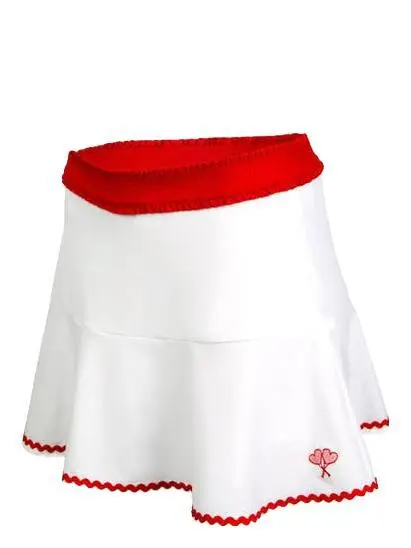LOVE ALL TENNIS Classic Skort - Red