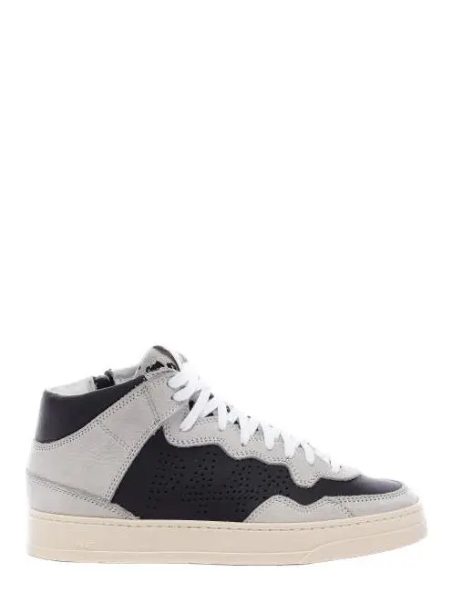 P448 Bali Hi-top Spotted Sneakers - Grey Spotted