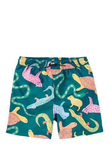TEA COLLECTION Mid-length Swim Trunks - Brazilian Folk Animals