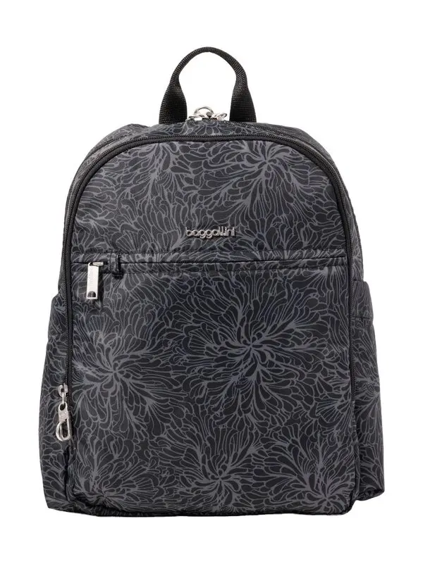 BAGGALLINI Securtex® Anti-theft Getaway Backpack - Midnight Blossom Print