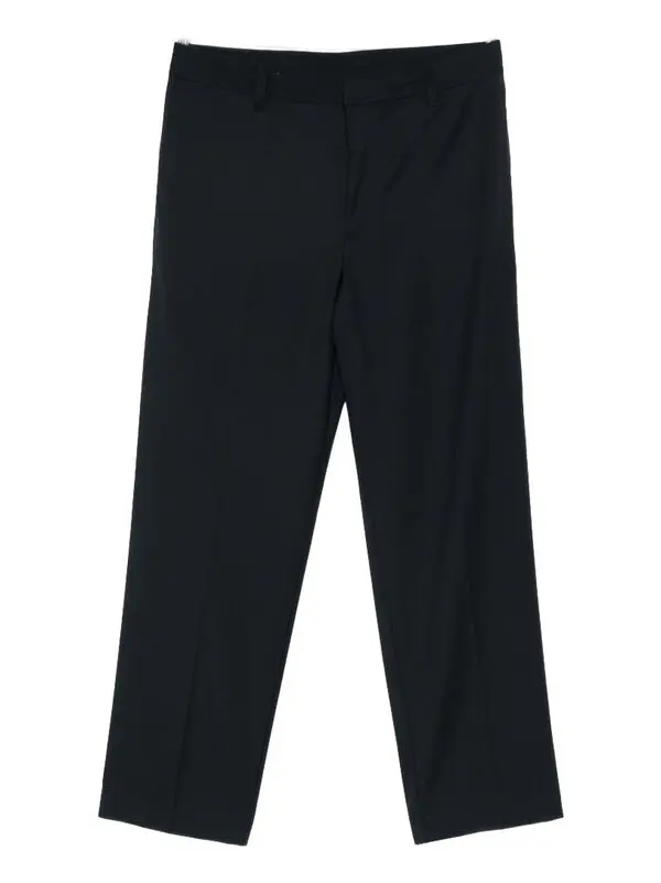 Emporio Armani Wool Trousers - Blue