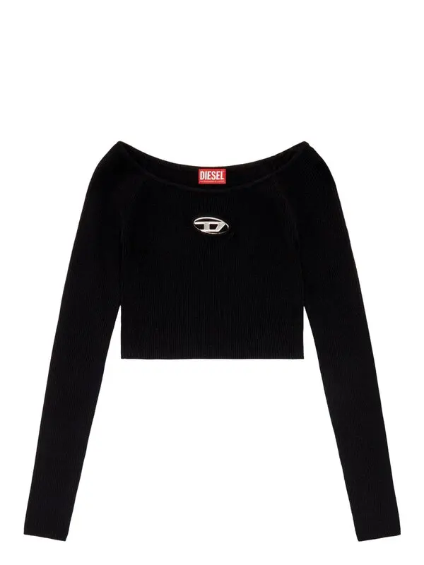 DIESEL® Oval-d Top - Black