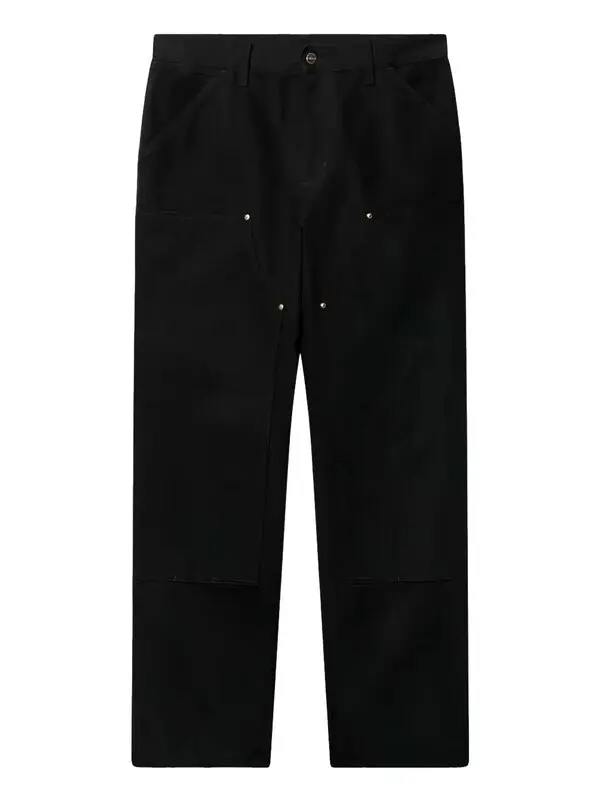 Carhartt Work In Progress Cotton Logo Jeans - Black
