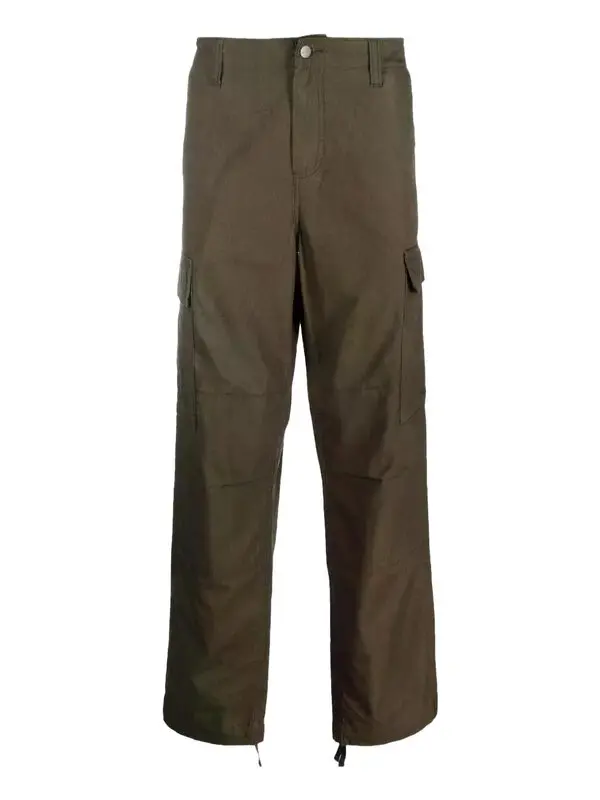 Carhartt Work In Progress Cargo-pocket Trousers - Green