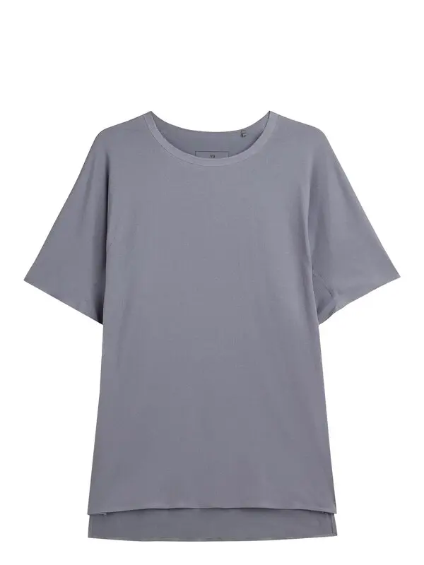Y3 Running Short-sleeve Tee - Grey