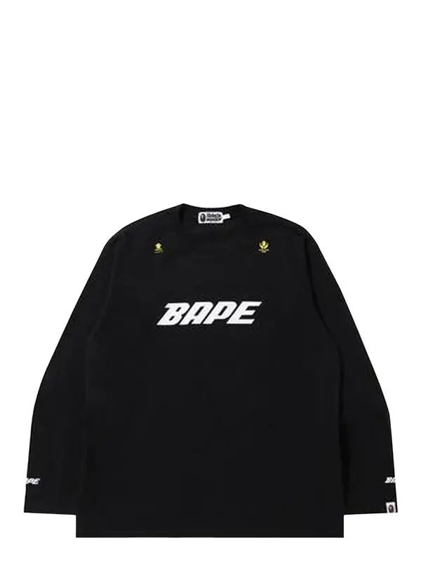 A BATHING APE In Transite Long-sleeve Tee - Black