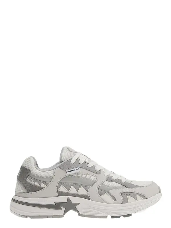 BAPE Shark Sta #3 M2 Sneakers - Grey