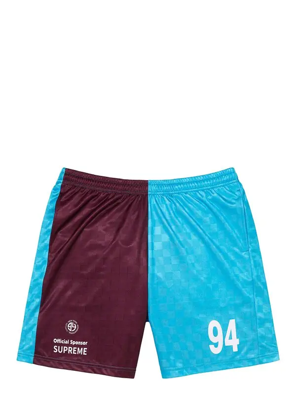 Supreme Split Soccer Short - Red