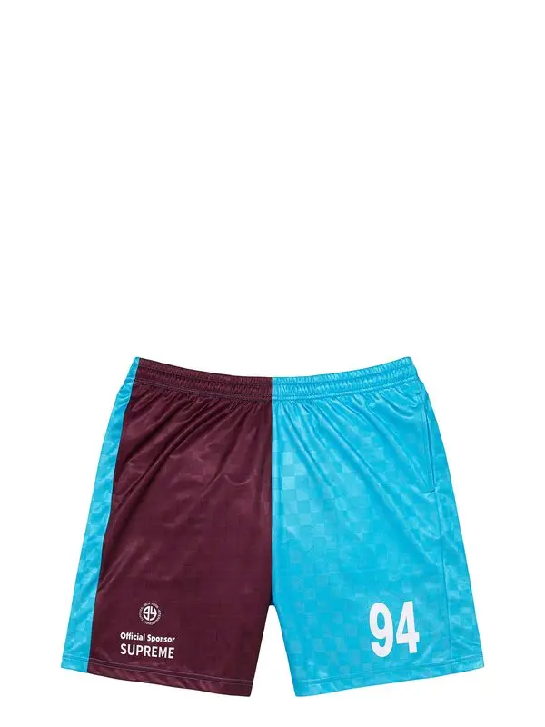 Supreme Split Soccer Short - Red