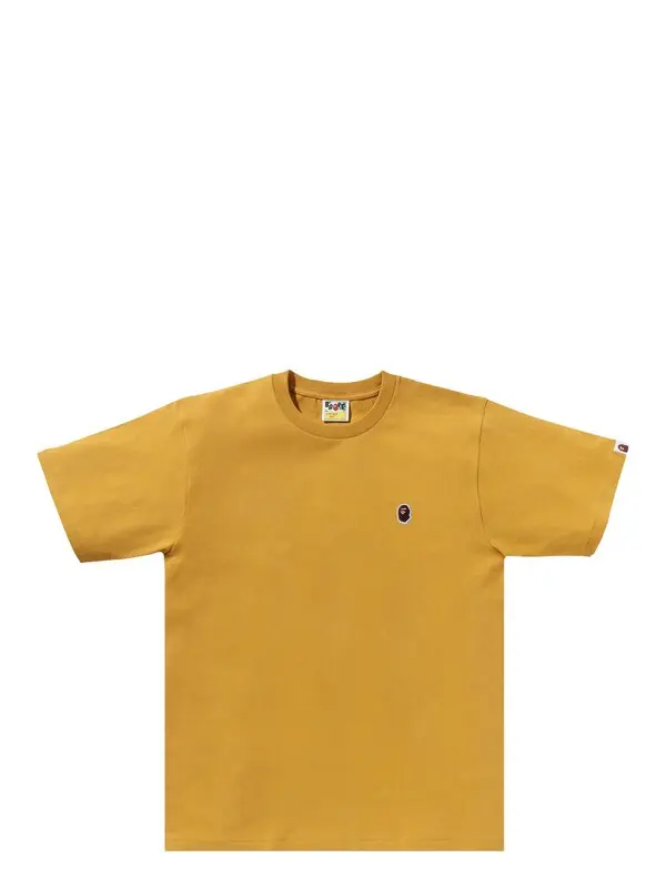 A BATHING APE One Point Tee - Yellow