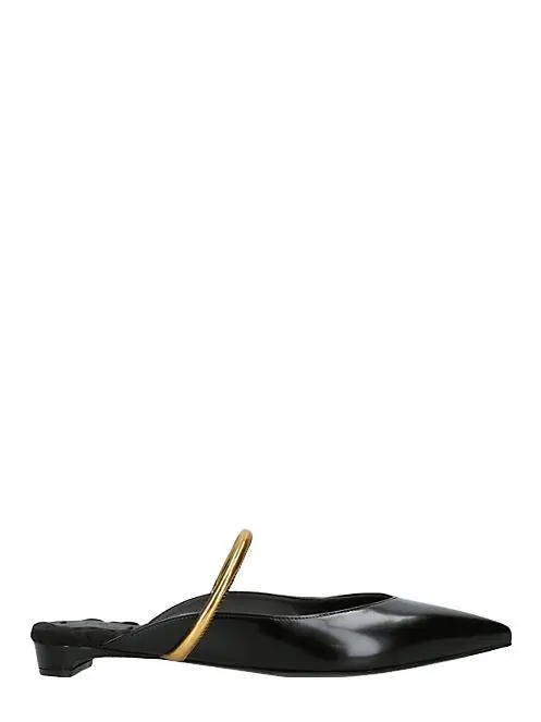Aera Jane 15 Brushed Vegan Leather Flats - Black