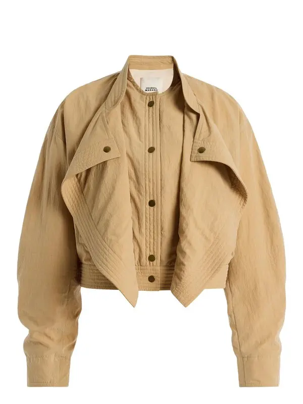 Isabel Marant Tricia Cotton Jacket - Neutral