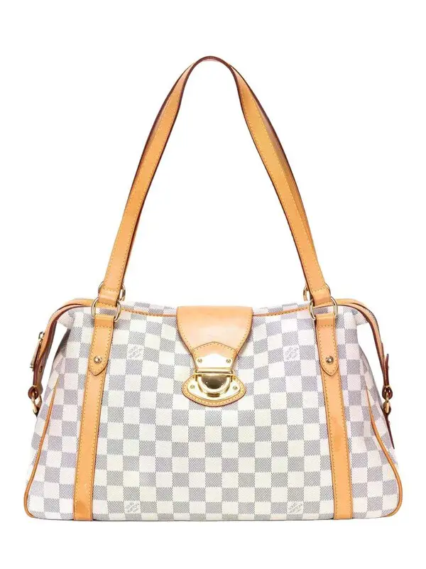 LOUIS VUITTON Stresa Pm Damier Shoulder Bag - White