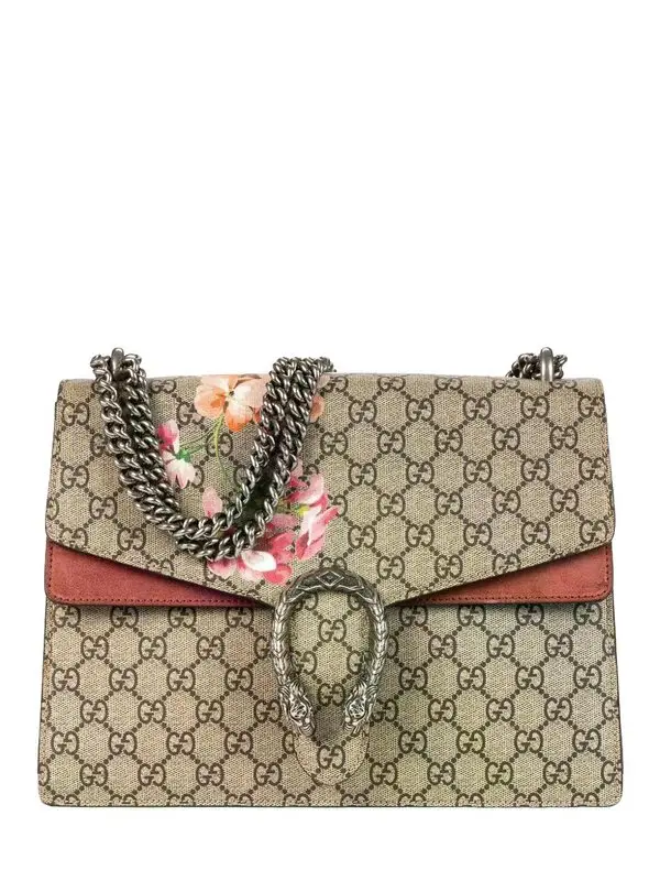 Gucci Dionysus Flower-print Cross Body Bag - Neutrals