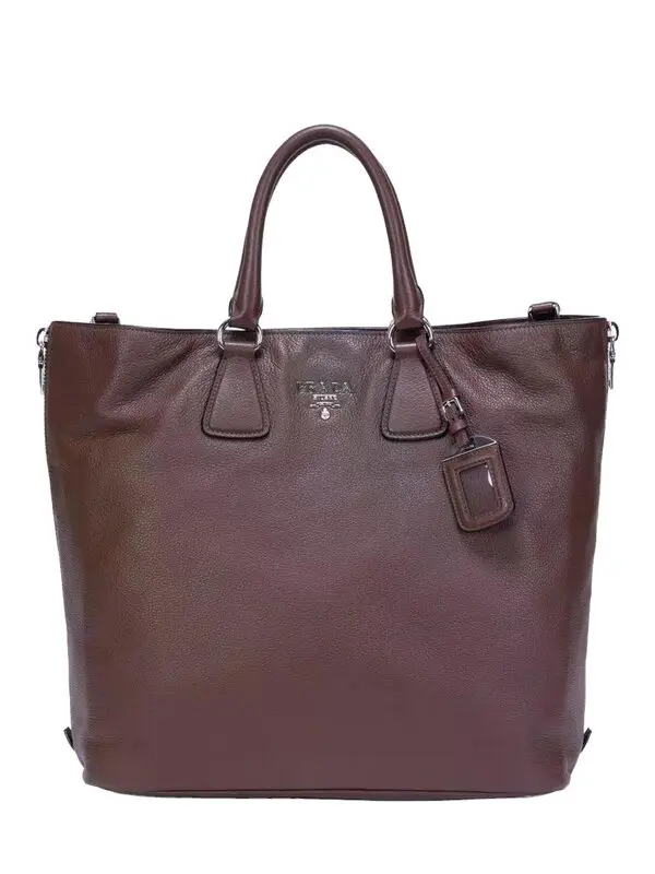 Prada Tote Bag - Brown