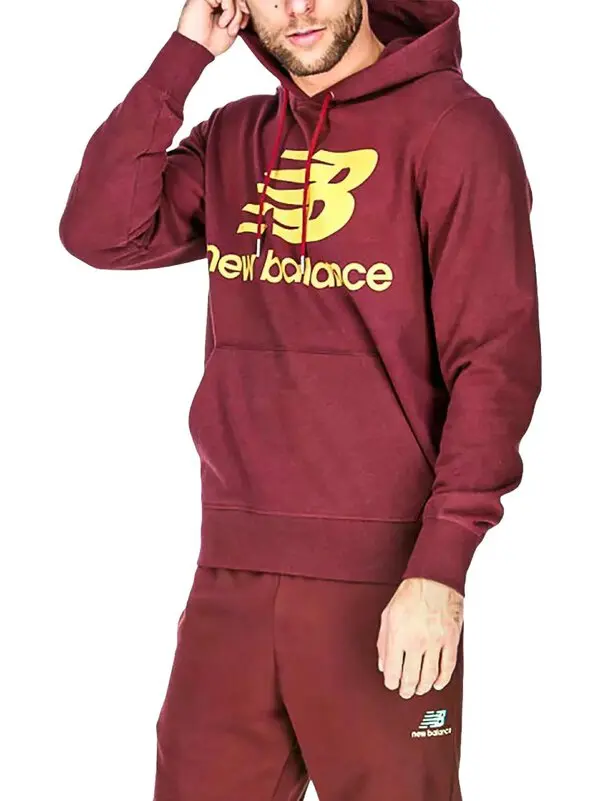 NEW BALANCE Logo Hoodie - Red