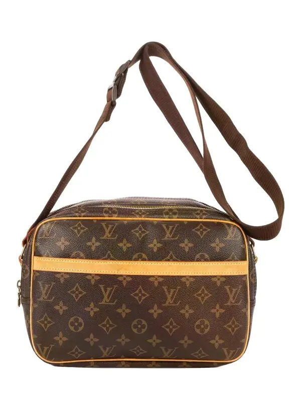 LOUIS VUITTON Monogram-print Shoulder Bag - Brown