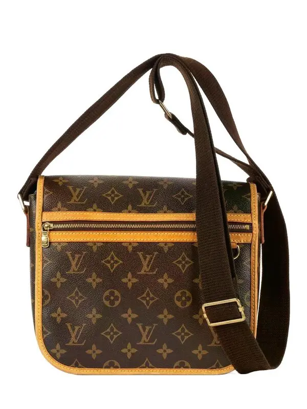 LOUIS VUITTON Monogram Strap Bag - Brown