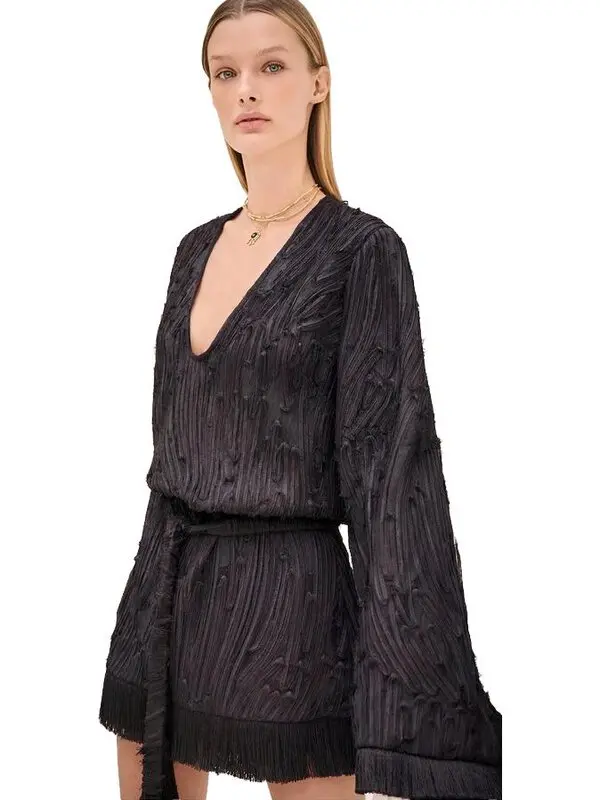 Alexis Jen Mini Dress - Black