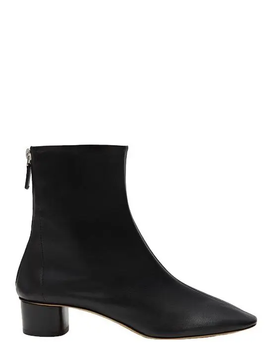 Le Monde Beryl Carole Luna Leather Boots - Black