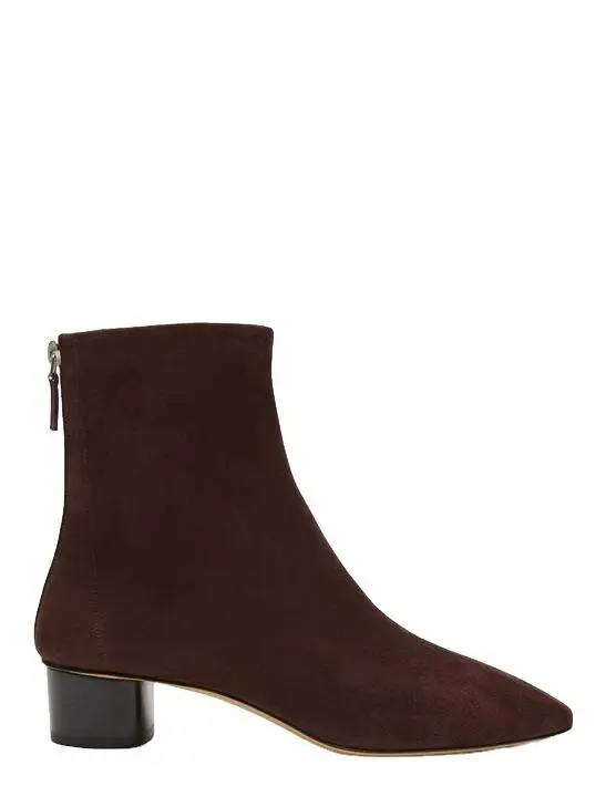 Le Monde Beryl Carole Luna Suede Boots - Chocolate