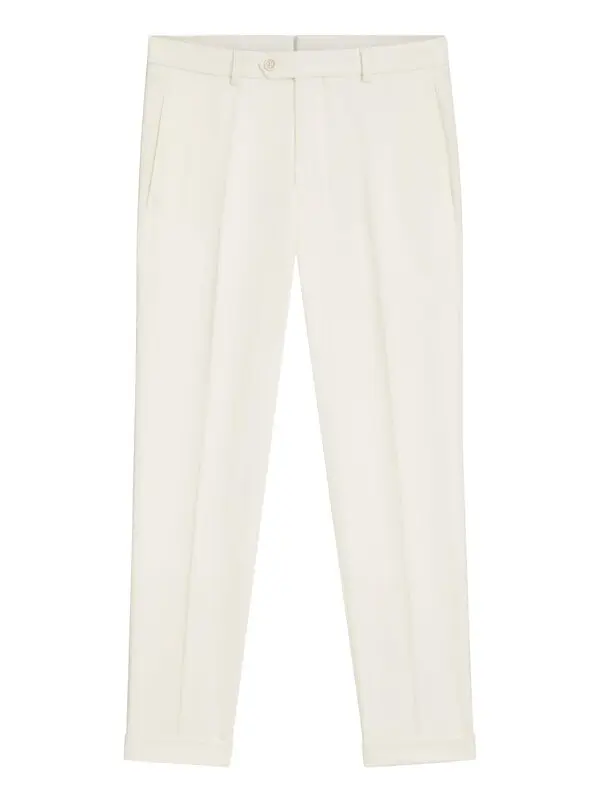 BOSS Tapered-fit Trousers - White