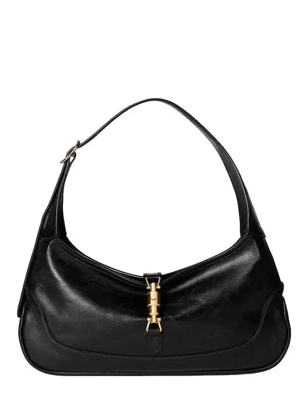 Gucci Jackie Slim Medium Shoulder Bag - Black