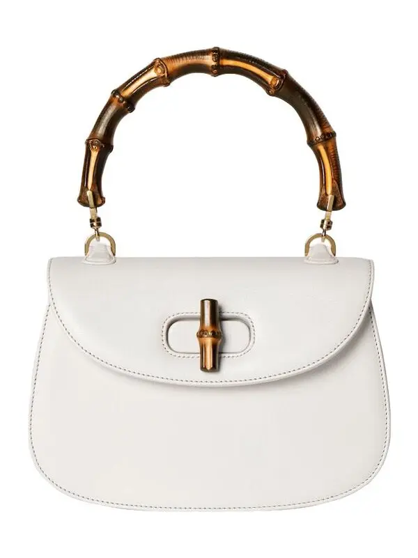 Gucci Bamboo 1947 Small Bag - White