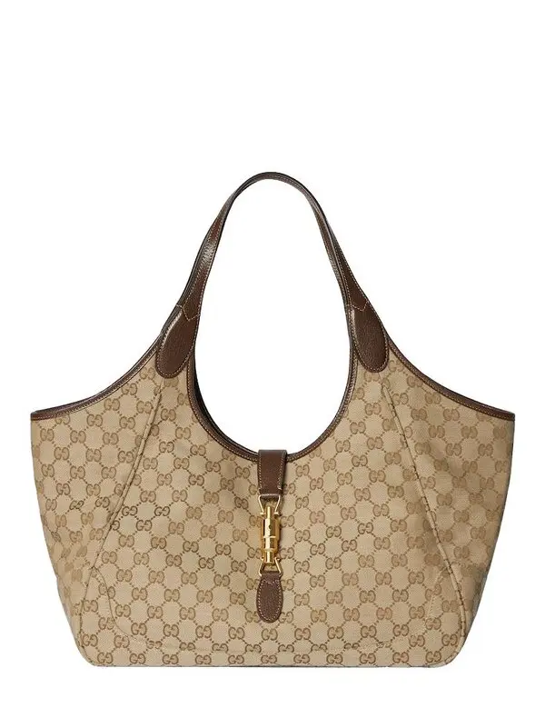 Gucci Mercato Medium Tote Bag - Beige