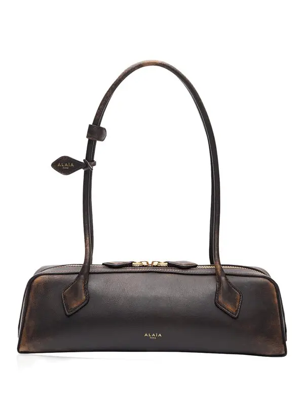 Alaïa Le Teckel Medium Shoulder Bag - Brown